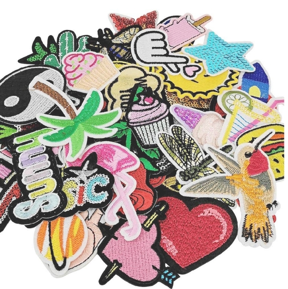 Accessories | 1 Iron On Patches Vsco Aesthetic 1 2 3 | Poshmark